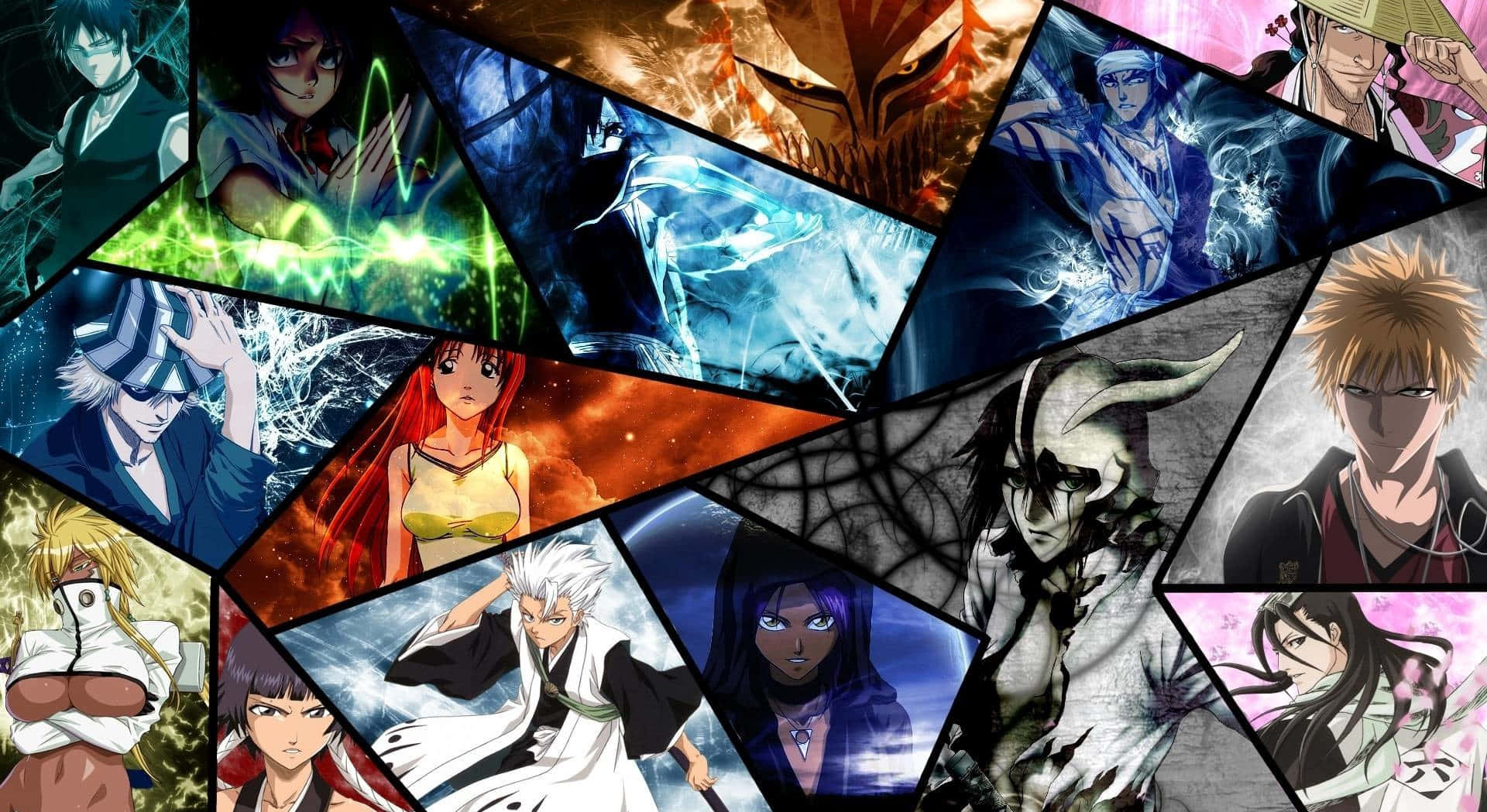 Download free Bleach Anime All Characters Hd Collage Wallpaper ...