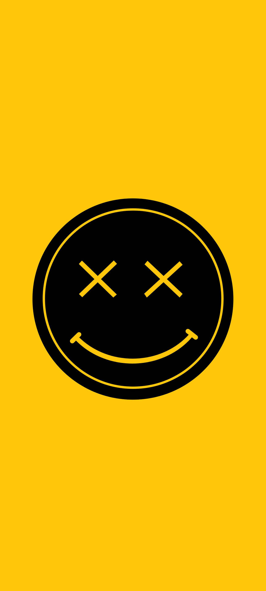 Download free Black Emoji Dead Smile Wallpaper MrWallpaper