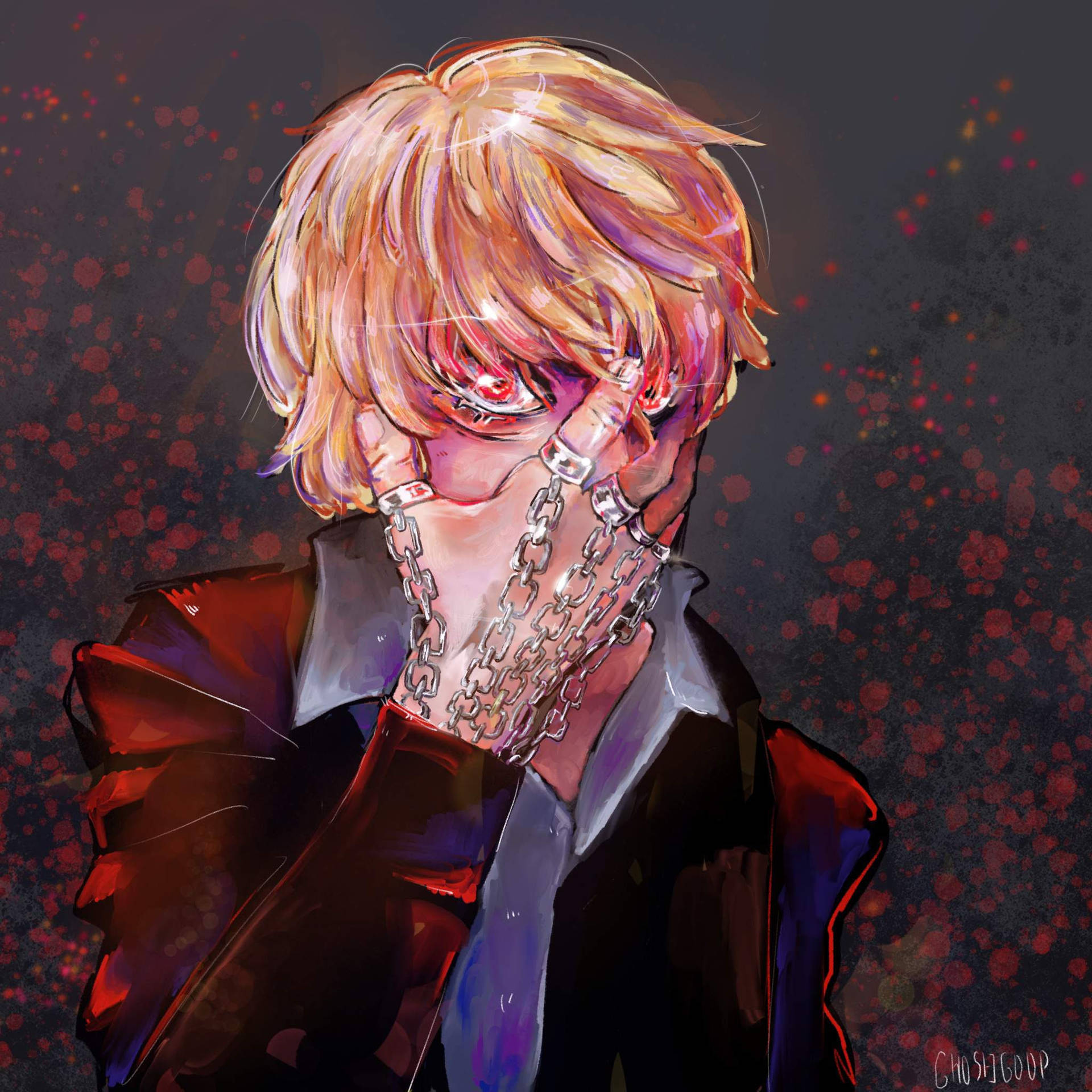 Hunter X Hunter Kurapika Red Eye Wallpaper