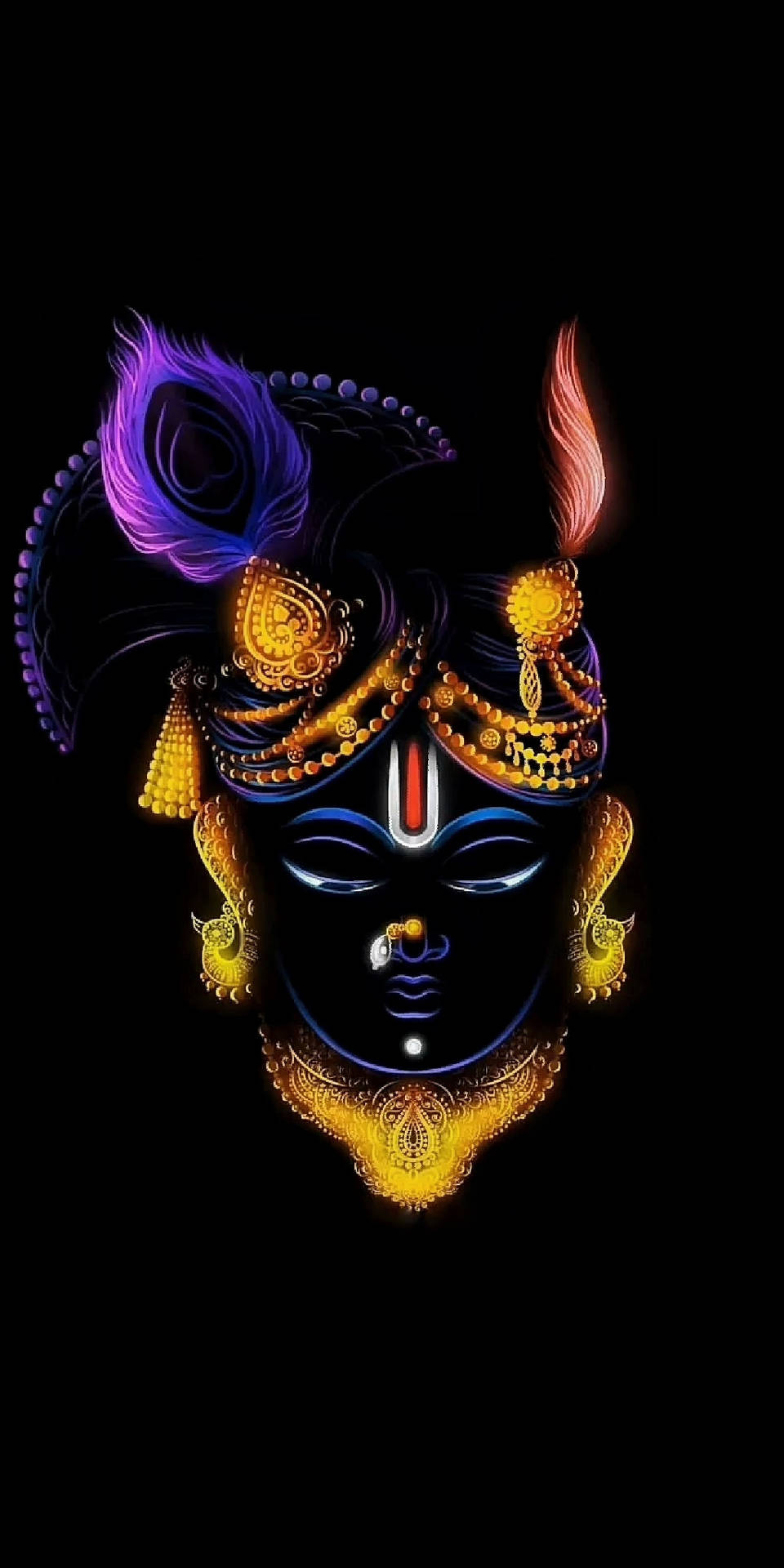 Krishna Neon Wallpaper Hd 4k - Infoupdate.org
