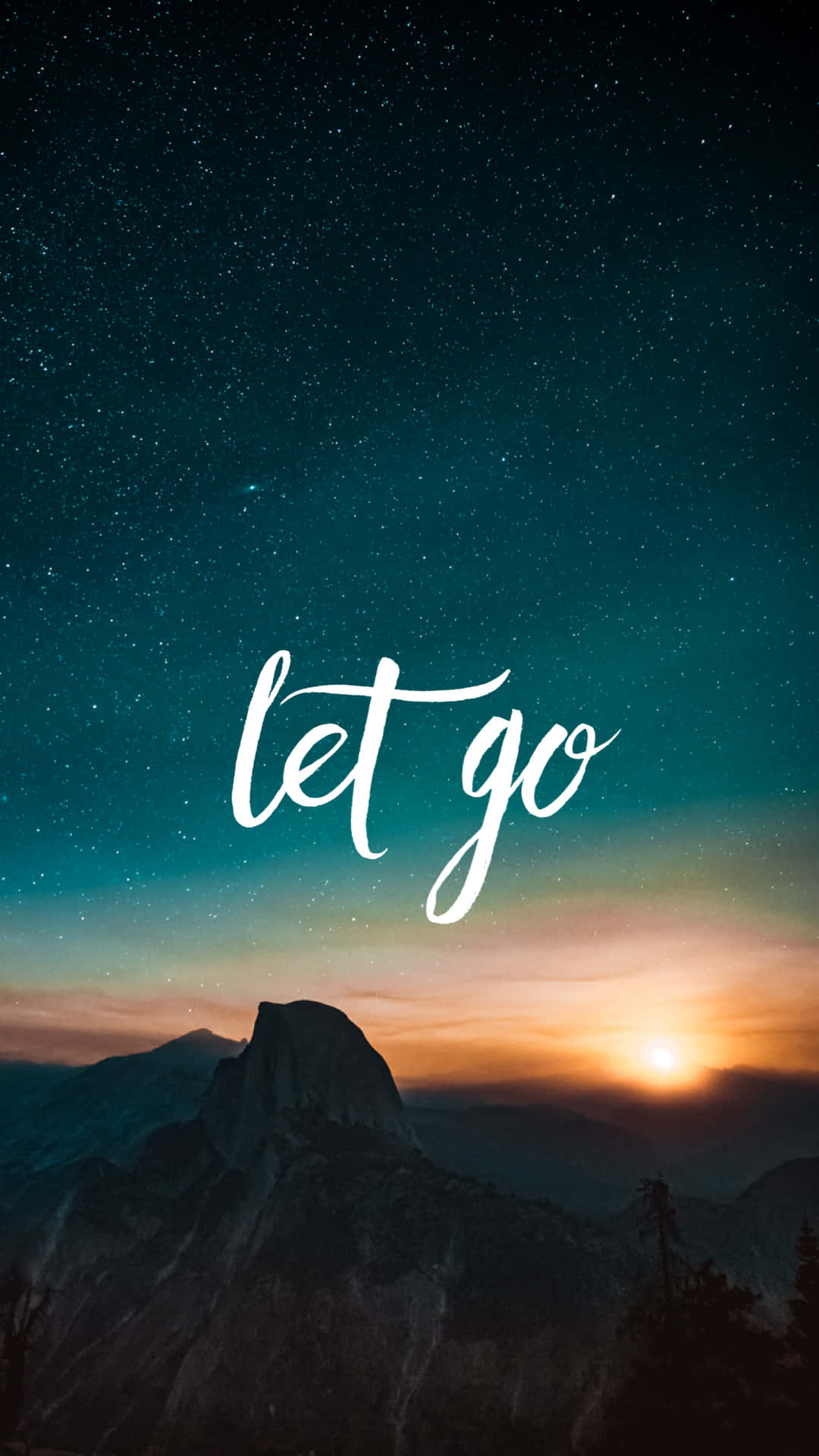 Let Go Wallpaper