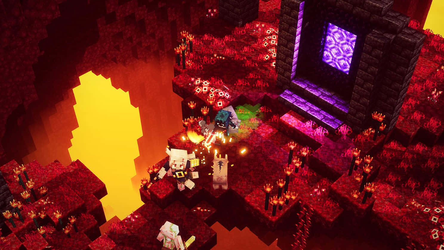 Minecraft Nether HD Wallpapers 100 MrWallpaper Minecraft Nether HD Wallpapers 100 MrWallpaper