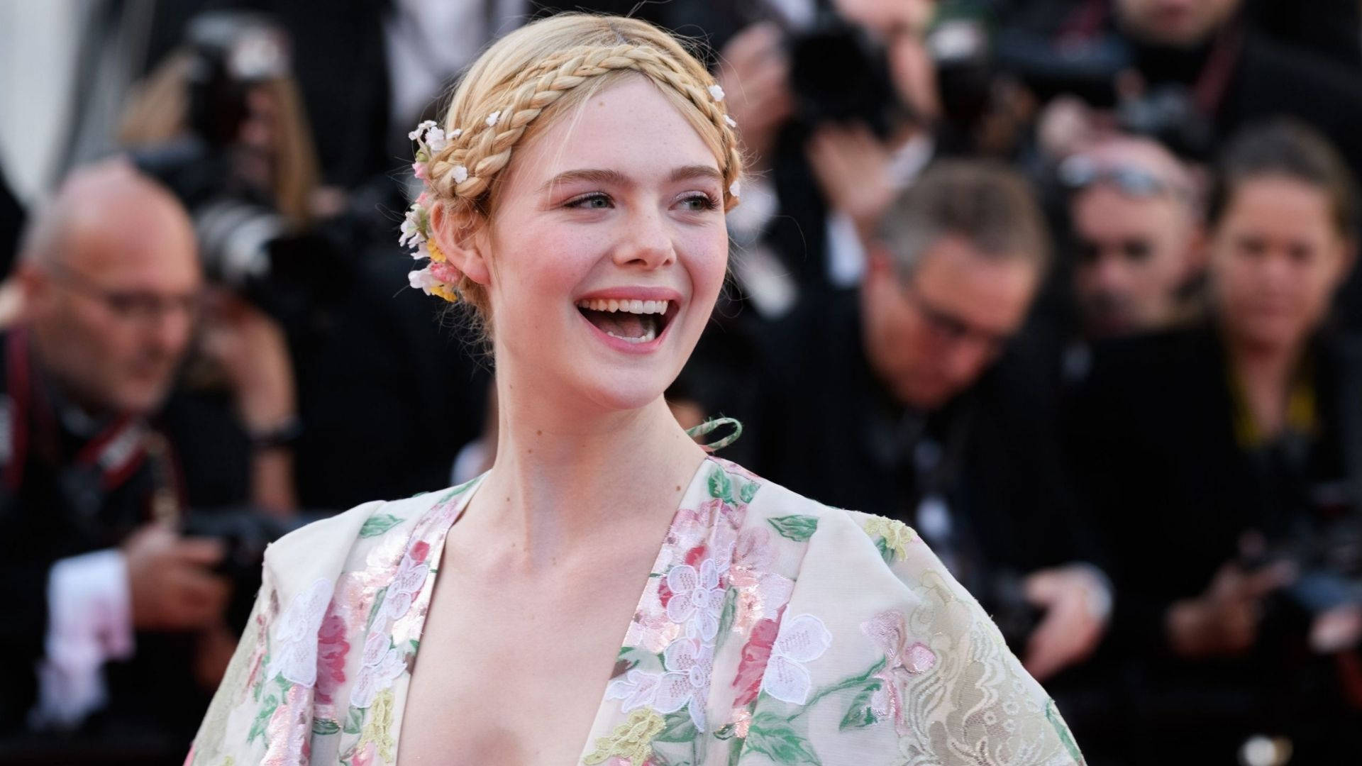 Elle Fanning Smile