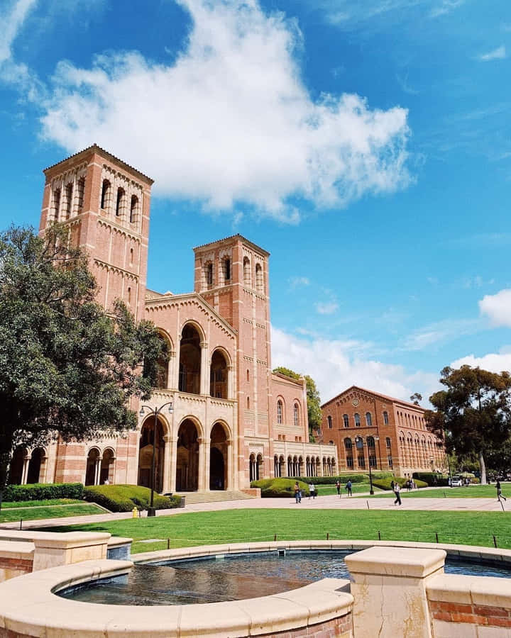 Download Free A Captivating View Of Ucla s Campus In Los Angeles