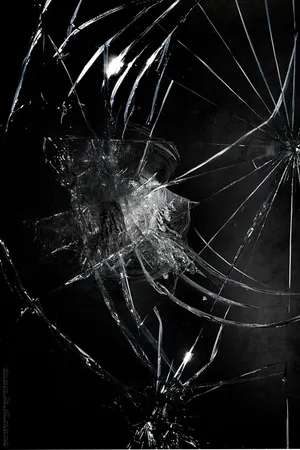 Download free Cracked Black Screen Wallpaper MrWallpaper