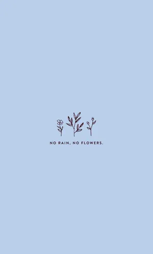 Download free Blue Aesthetic Quote Iphone Lock Screen Wallpaper MrWallpaper