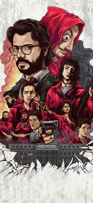 Money heist wallpaper iphone store