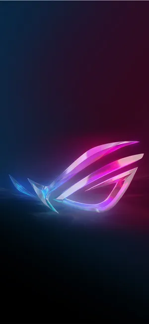 Download free Asus Rog Phone Blue Prism Wallpaper MrWallpaper